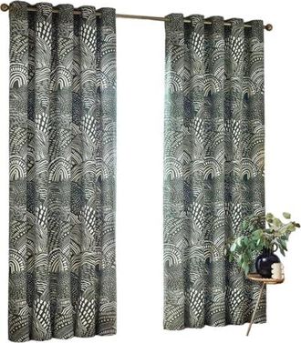 Riva Paoletti Hoem furn NOLA Abstrakte geometrische &Ouml;senvorh&auml;nge, Olivgr&uuml;n