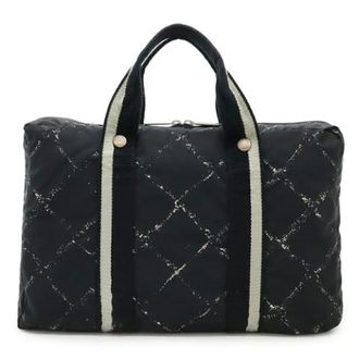 Chanel Pre-owned Nylon aktentasche - - Pre-owned - Damen - Schwarzk - ONE SIZE