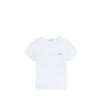 Maison Labiche T-shirt droit brod&eacute; en coton
