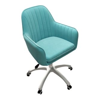 Generic Drehbarer B&uuml;rostuhl Mit Mittlerer R&uuml;ckenlehne - Ergonomischer, H&ouml;henverstellbarer Schreibtischstuhl Mit Lordosenst&uuml;tze for Zuhause, Schlafzimmer Und W