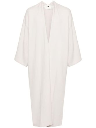 Extreme Cashmere cardigan n°325 en maille fine - Tons neutres