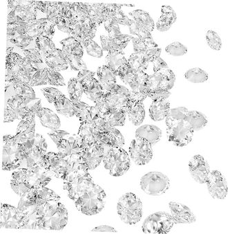 Lurrose 500 St&uuml;ck Acryl Diamanten Transparent 3-8mm Tischdeko Hochzeit Vasenf&uuml;ller Selbstgemacht Dekoration