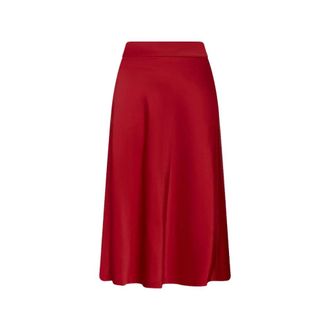 Inwear ZilkyIW Skirt - Femme - Jupes - Rouge - Taille: 44 FR