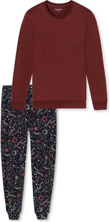 Schiesser Herren Schlafanzug lang mit Bündchen - Nightwear Set