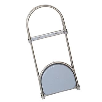 Pretyzoom VALICLUD Wandmontierter Klappbarer Regenschirmst&auml;nder aus Edelstahl Silber Blau Schirmhalter f&uuml;r T&uuml;ren und W&auml;nde Platzsparende Schirmablage f&uuml;r Hausha