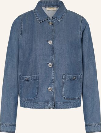 Cartoon Cartoon Kastenjacke In Jeansoptik blau