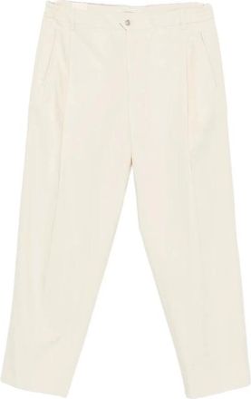 BRIGLIA 1949 Homme, Pantalons, Beige, Taille: XS Manhattans Pleated Pantalons