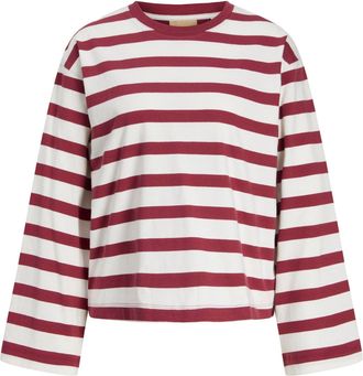 Jack & Jones Jxlona Stripe Loose Ls Tee JRS