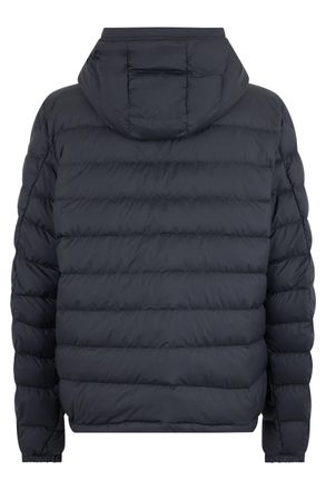 Moncler Mens Short Down Jacket Vermeille Blue Polyamide Padded &