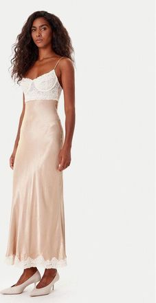 Bardot Bardot Coctailkleid Tzariana 60118DB Beige Regular Fit