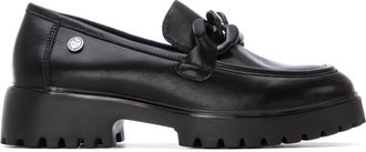 Xti Mokassins Damen Schwarz - Bequeme und vielseitige Schuhe - Casual Mode - Modell 14449101 (Gr&ouml;&szlig;e 41)