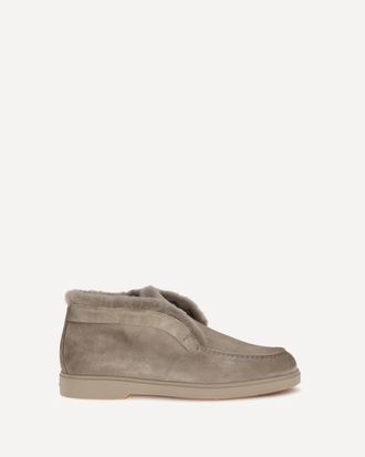 Santoni Fortune suede Ankle Boots Female 41