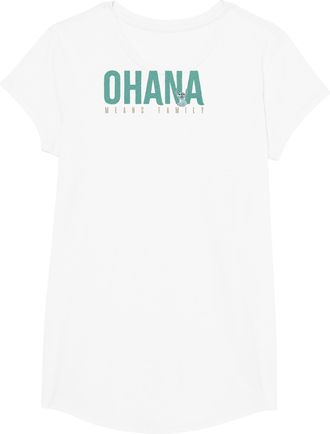 Disney Lilo & Stitch Ohana Means Family Design Fill T-Shirt