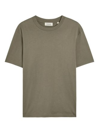Frame Denim t-shirt &agrave; col rond - Vert