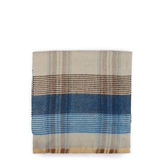 Saison 1865 &Eacute;charpe ray&eacute;e &agrave; franges