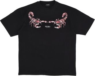 Phobia Archive Homme, Tops, Noir, Taille: L Scorpion Print Tee