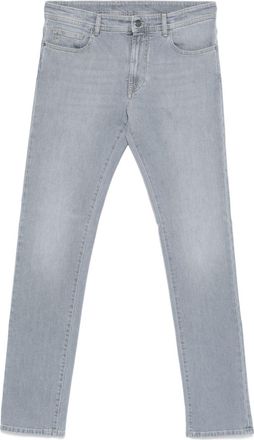 Canali jean &agrave; coupe droite - Gris