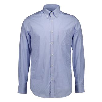 Paul & Shark Homme, Chemises, Bleu, Taille: 5XL Lange Mouw Overhemd 9931301