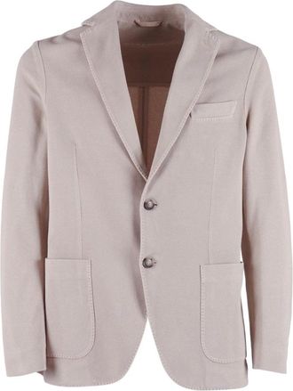 Circolo 1901 Homme, Vestes, Beige, Taille: M Oxford Blazer