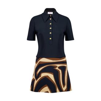 Pucci Femme, Robes, Multicolore, Taille: 38 FR Labirinto Print Short Dress