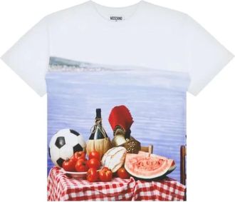 Moschino Herren, Oberteile, Wei&szlig;, XLGr&ouml;&szlig;e