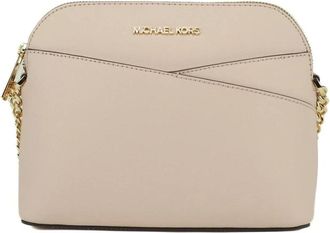 Michael Kors Medium X Cross Dome Umh&auml;ngetasche - - Bags - Damen - Beige - ONE SIZE