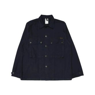 Nudie Jeans Nino Hemd - - Shirts - Herren - Blau - S