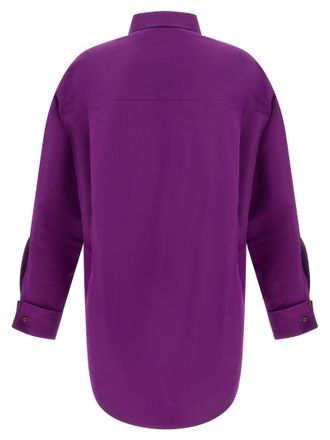 Balenciaga Pure Silk Shirt - Purple