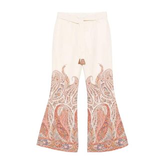 Zimmermann Rhiannon Schlaghose - - Trousers - Damen - Mehrfarbig - M