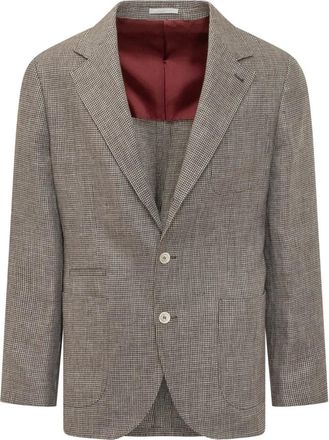 Brunello Cucinelli Homme, Costumes, Brun, Taille: M Mz4187Bnd C2831 Blazer