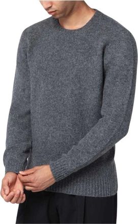 Drumohr Homme, Pulls, Gris, Taille: M Girocollo Garzato