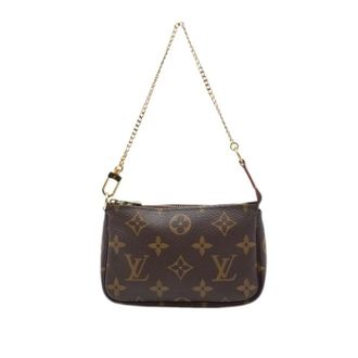 Louis Vuitton Pre-owned Mini Pochette Accessoires - Femme - Pre-owned - Brun - Taille: ONE Size