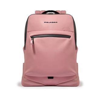 Piquadro Laptop-Rucksack mit iPad-Fach- Brustgurt- Flaschen- oder Schirmtasche und RFID-Schutz - - Bags - Herren - Rosa - ONE SIZE