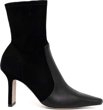 BOSS Stiefeletten aus Leder - Schwarz