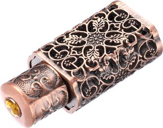 BESPORTBLE Parf&uuml;mflasche Metall Hohlblumen Gravur Aromatherapie Spr&uuml;hflasche Leckfrei Nachf&uuml;llbar F&uuml;r &Auml;therische &Ouml;le Reise Kosmetik DIY