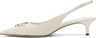 Tory Burch Femme, Chaussures, Blanc, Taille: 40 1/2 EU Escarpins pour femmes Blanc Ss26