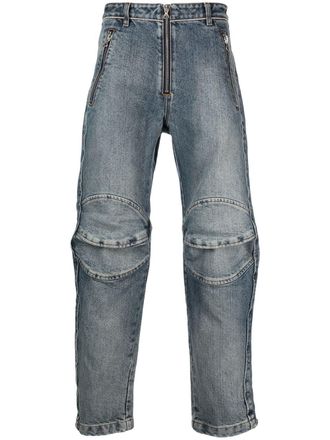 Diesel jean &agrave; fermeture zipp&eacute;e - Bleu
