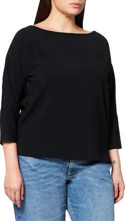 Daniel Hechter Damen Blouse Shirt Bluse, Schwarz (Black 990), (Herstellergr&ouml;&szlig;e: 36)