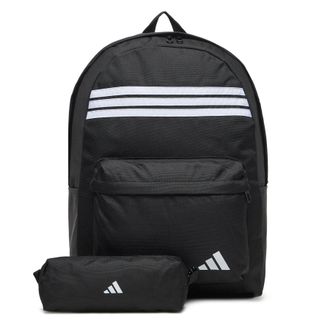 adidas Rucksack adidas Classic 3-Stripes Horizontal JZ3321 Schwarz