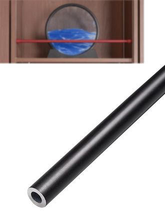 Generic Seitlich montiertes Rundrohrgel&auml;nder aus Aluminiumlegierung - Kantenschutz und St&uuml;tzstange for Holzschr&auml;nke und B&uuml;cherregale(Color8,L100cm/39.3)