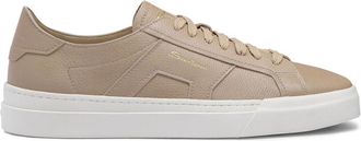 Santoni Homme, Chaussures, Beige, Taille: 39 1/2 EU Double Buckle Baskets