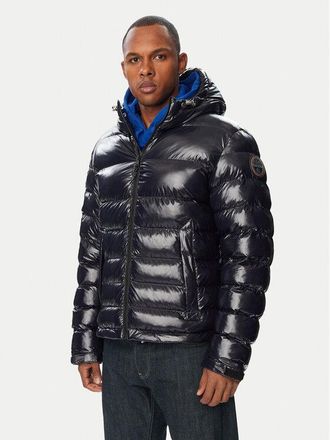 Napapijri Winterjacke A-Terez Shiny NP0A8AO2 Dunkelblau Regular Fit