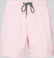 Mc Neal Relaxed Fit Badeshorts mit Logo-Stitching