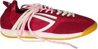 Puraai Femme, Chaussures, Rouge, Taille: 36 EU Phanter Vintage Nylon Baskets