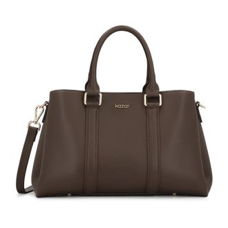 Kazar Braune elegante Handtasche - - Bags - Damen - Braun - ONE SIZE