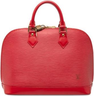 Louis Vuitton Pre-owned Alma PM - Femme - Pre-owned - Rouge - Taille: ONE Size