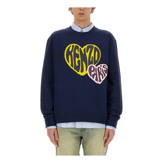 Kenzo SweaT-shirts - Homme - Sweatshirts et sweats &agrave; capuche - Bleu - Taille: M