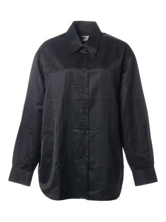 Maison Margiela chemise à imprimé graphique (2020) - Noir