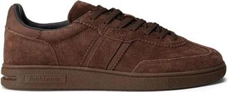 Polo Ralph Lauren Femme, Chaussures, Brun, Taille: 40 EU Baskets Bedford en Daim