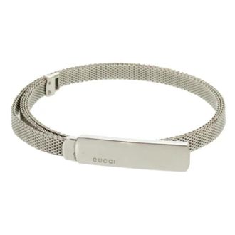Gucci Pre-owned Silber grtel - - Pre-owned - Damen - Grau - ONE SIZE